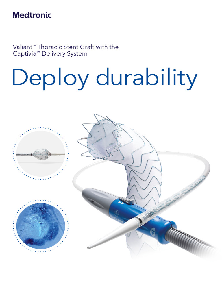 Valiant Stent Graft Brochure | PDF | Interventional Radiology | Medical ...