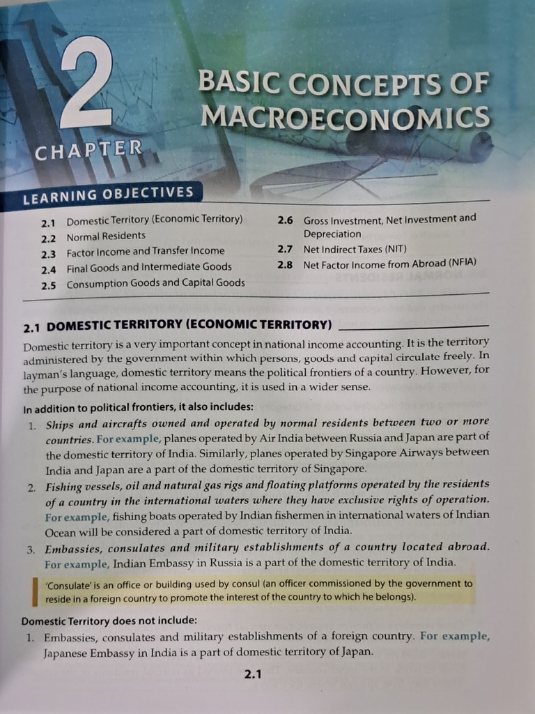 CH 2. Basic Concept of Macroeconomics (Macro) | PDF