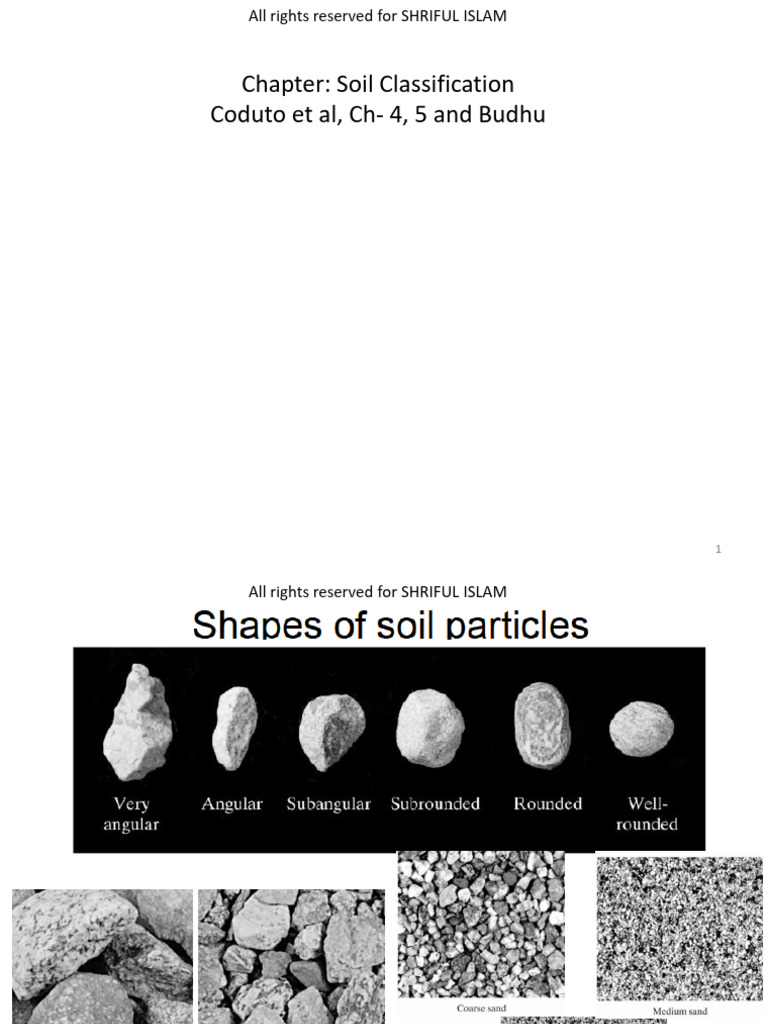 3 Soil Classification | PDF | Soil | Earth Sciences