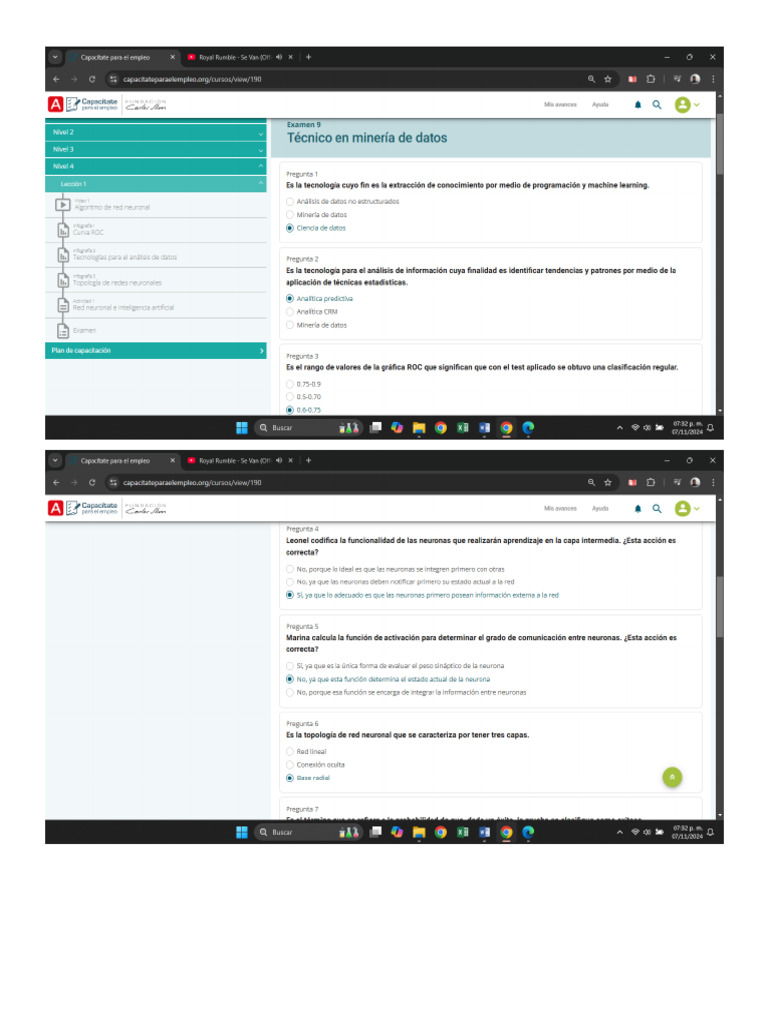 Examen 9 Tecnico en Mineria de Datos | PDF