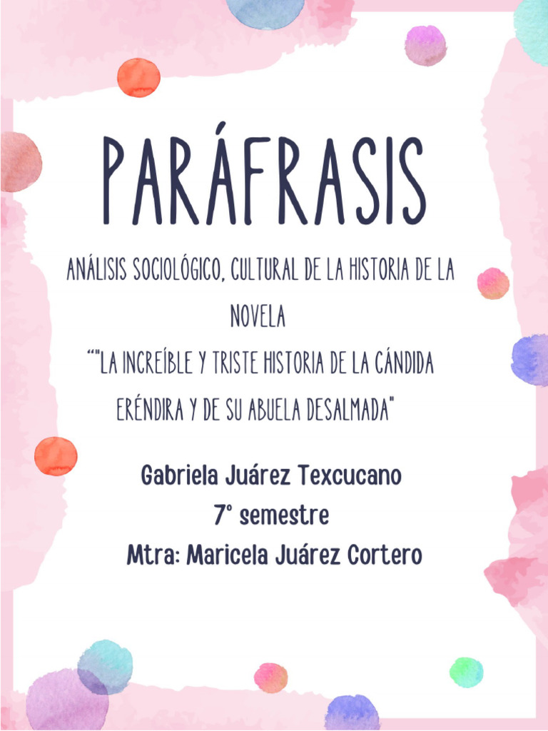 Parafrasis 4 | PDF