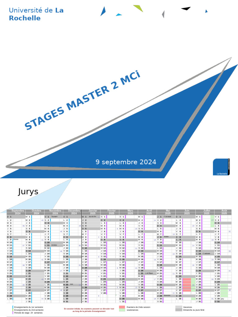 PrÃ©sentation Stages M2 2024 2025 | PDF