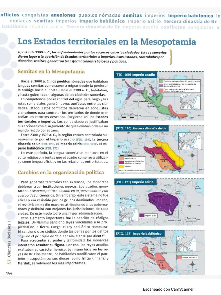 TP 17. Estados territoriales en Mesopotamia | PDF