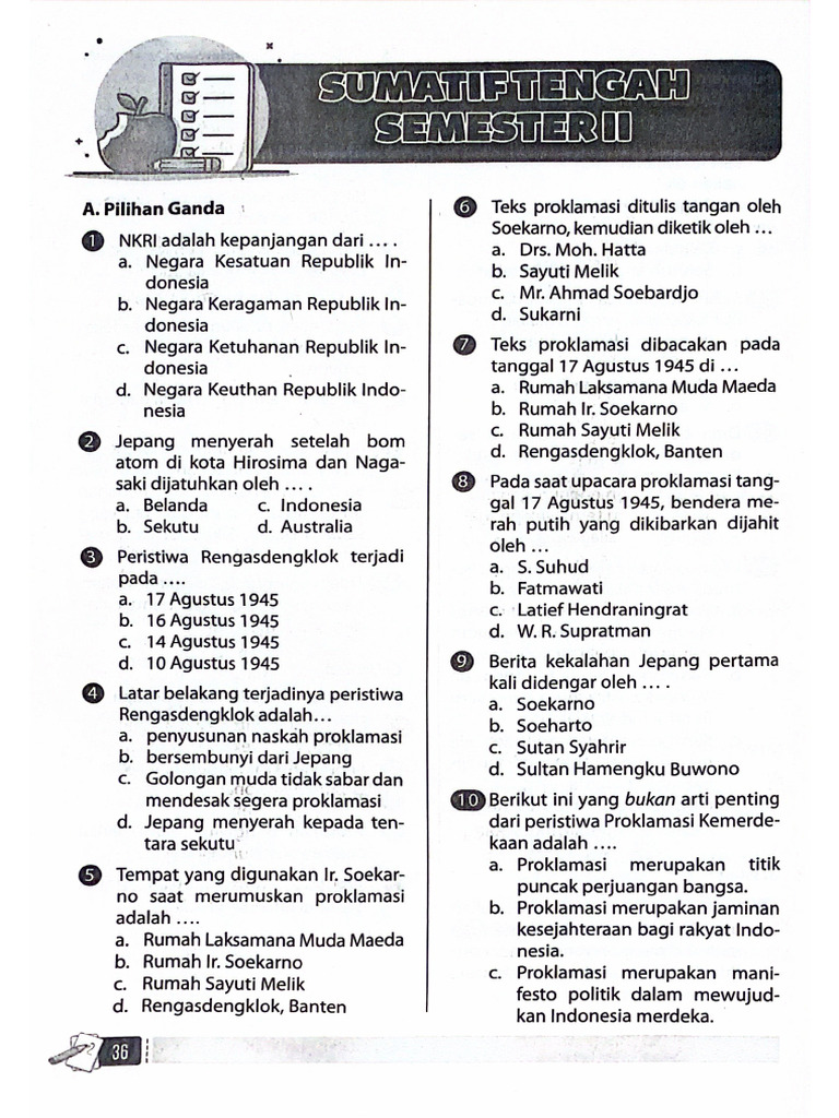 PPKN STS Semester 2 | PDF