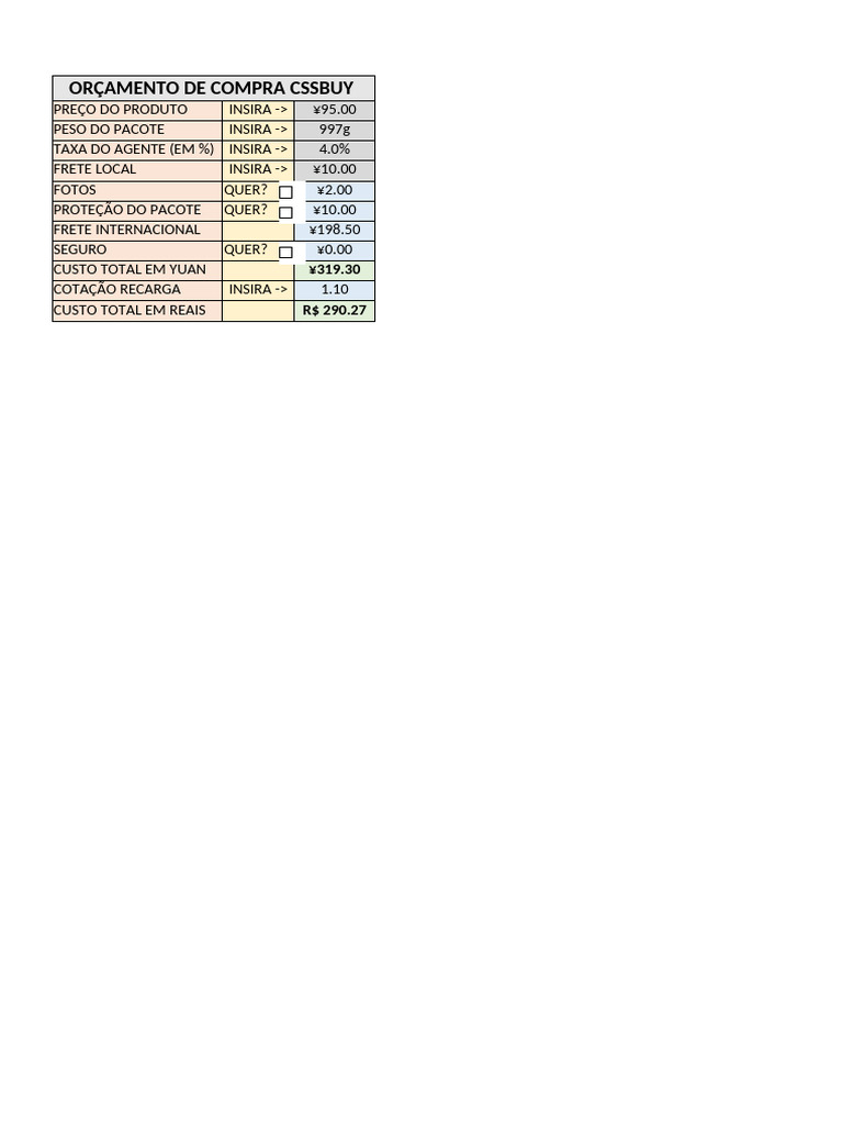 Calculadora Excel | PDF