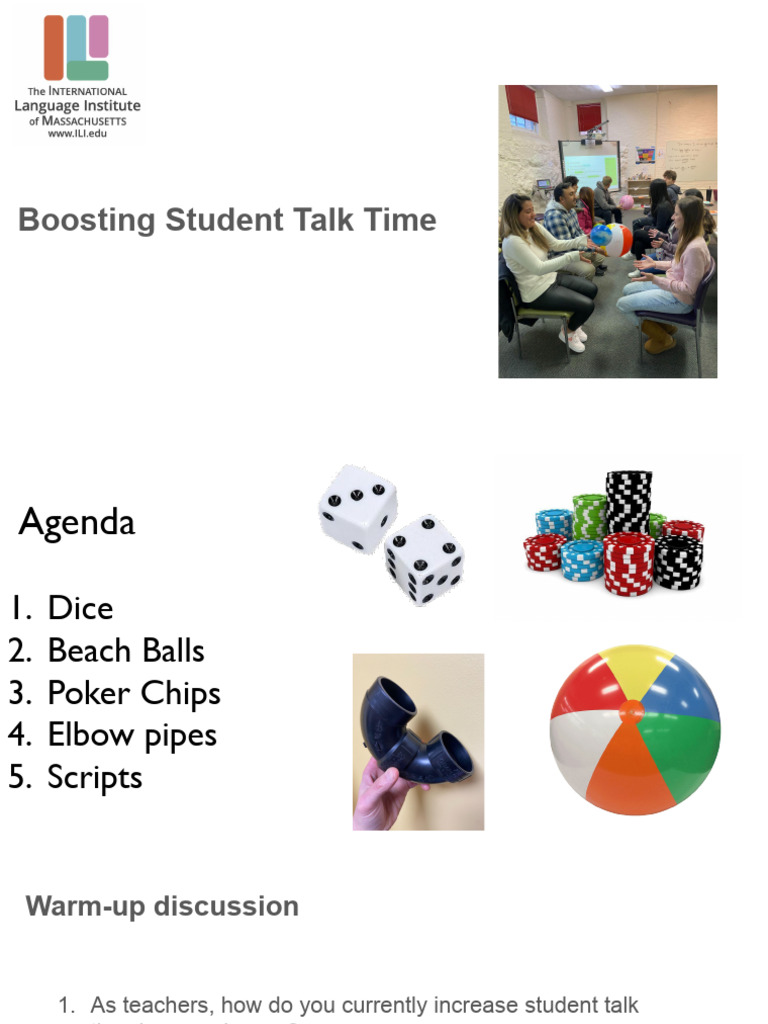 Boosting Student Talk Time ACCET 2024 | PDF | Adjective | Adverb