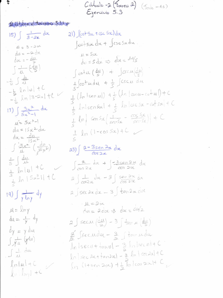 Tarea 2 Calc 2 | PDF