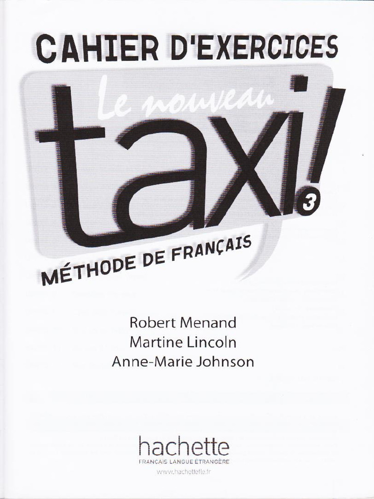 Taxi b1 Cahier Exercice | PDF