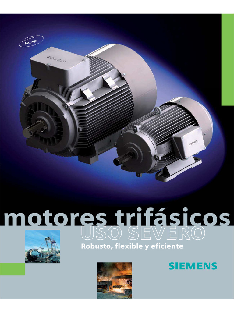 Motores Trifasicos | PDF | Ingenieria Eléctrica | Bienes manufacturados
