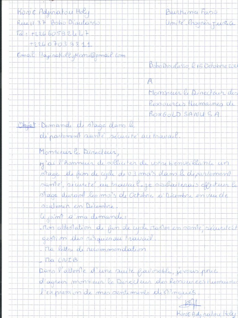 Demande | PDF