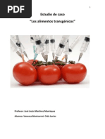 Semillas Transgénicas | PDF | Organismo genéticamente modificado | Plásmido