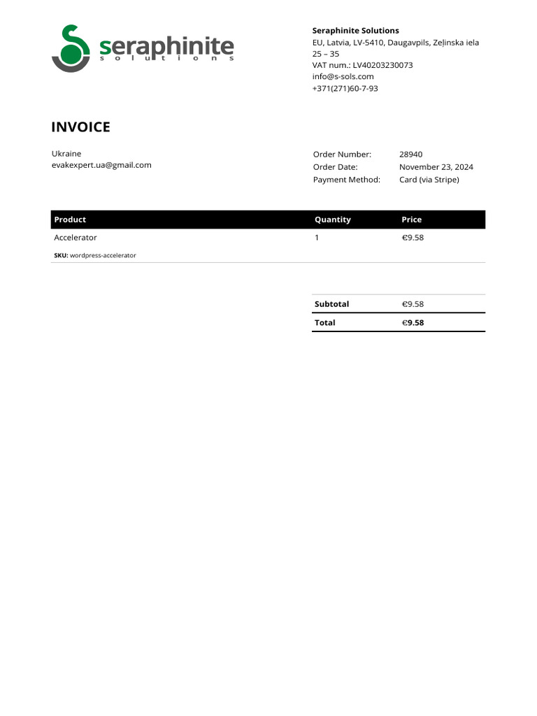 Invoice 28940 | PDF