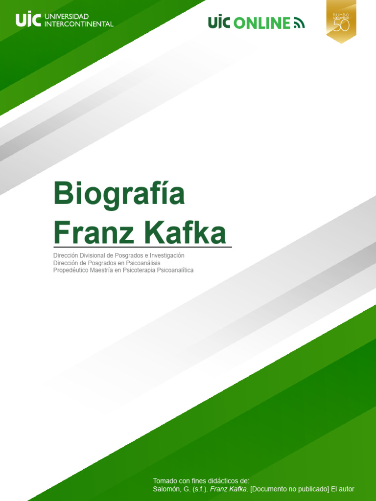 PMPP 03 FranzKafka | PDF | Franz Kafka