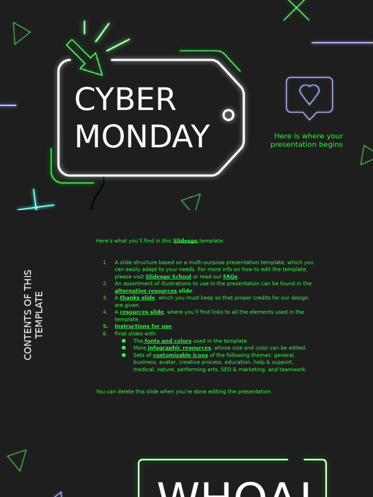 Neon Cyber Monday Green Variant | PDF | Planets | Saturn