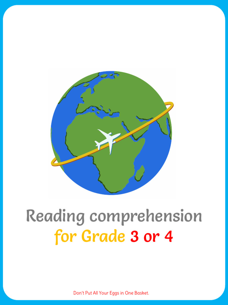 Grade 3-4 Reading Comprehension Guide | PDF | Airport | Shopping Mall