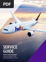 FedEx New Tariff 2025 | PDF | Payments | Freight Transport