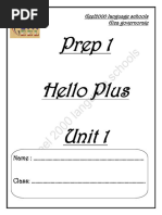 Hello Plus Prep.1 | PDF | Poetry | Desert