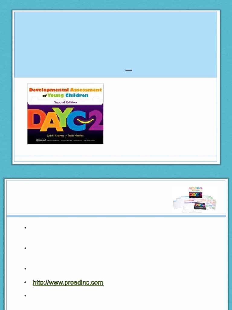 Dayc 2 | PDF | Standard Score | Behavioural Sciences