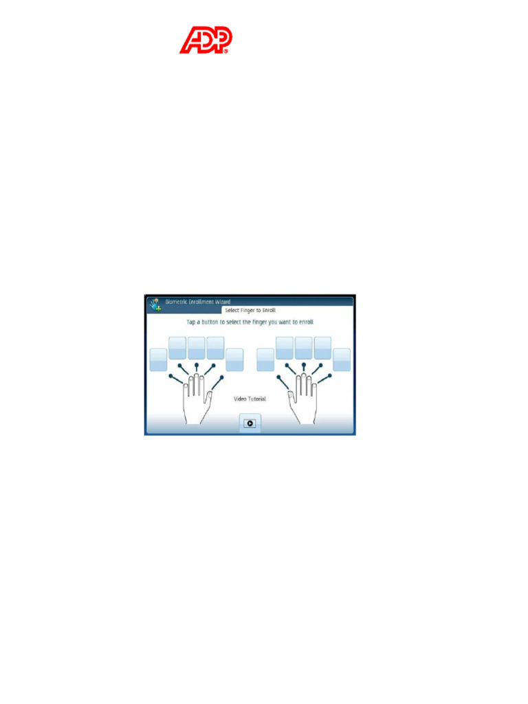 InTouch - QuickPunch Enrollment Guide | PDF | Biometrics | Computer ...