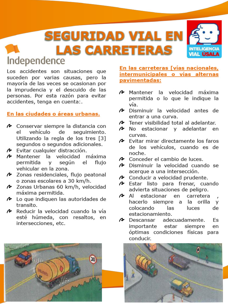 Seguridad Vial en Carreteras | PDF | Seguridad vial | La carretera