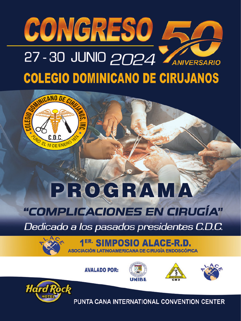 CDC 50A PROGRAMA V.Digital | PDF | Cirugía | Medicina