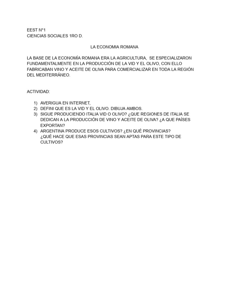 Actividad 1ro D | PDF