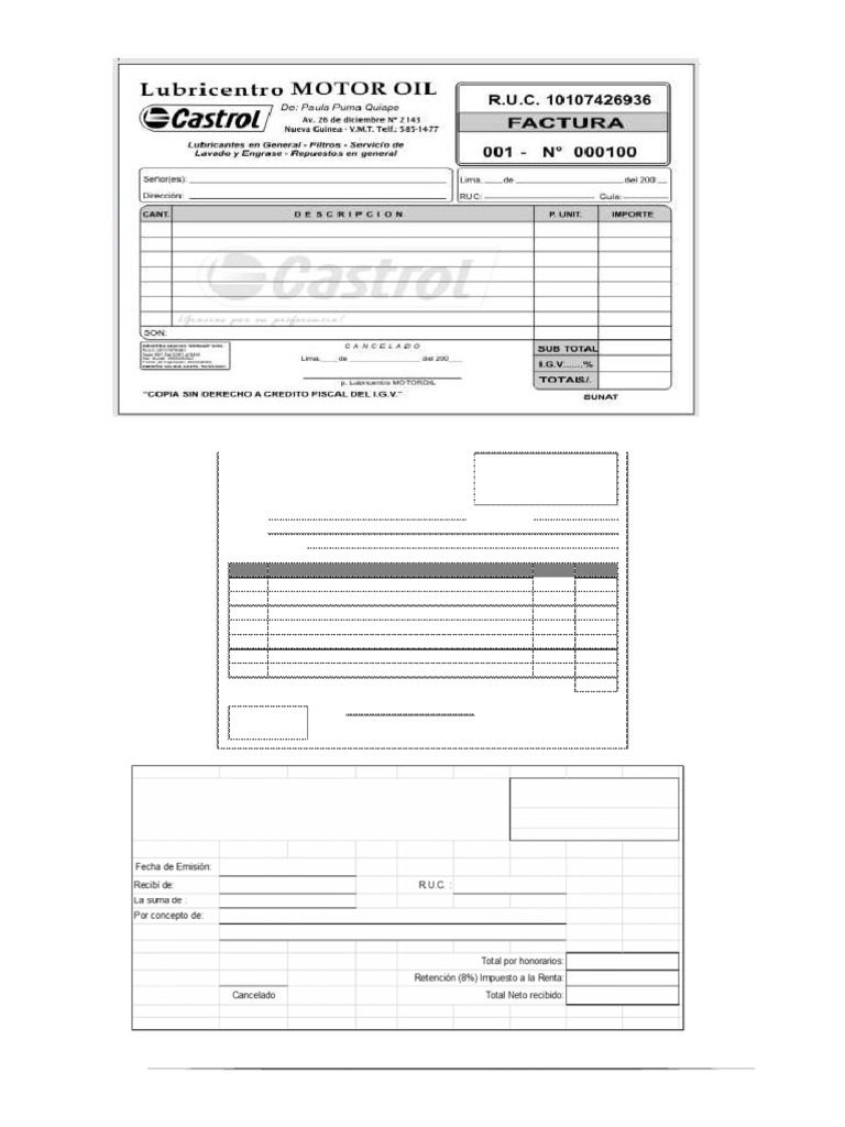 Formatos para Imprimir | PDF