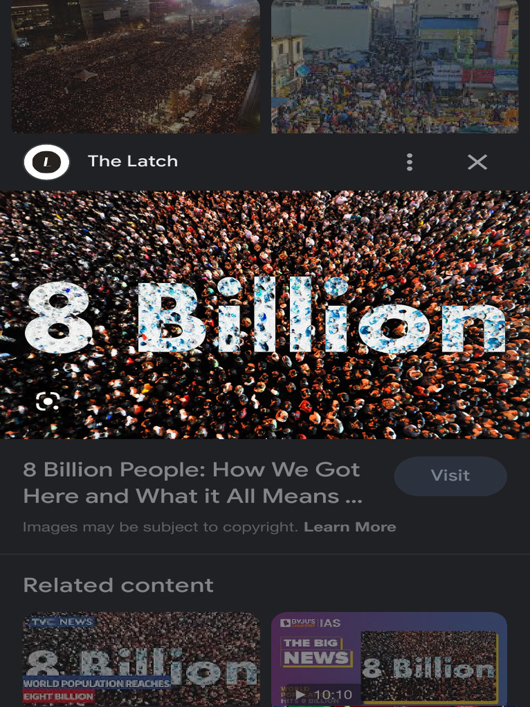 World Population Reaches 8 Billion | PDF