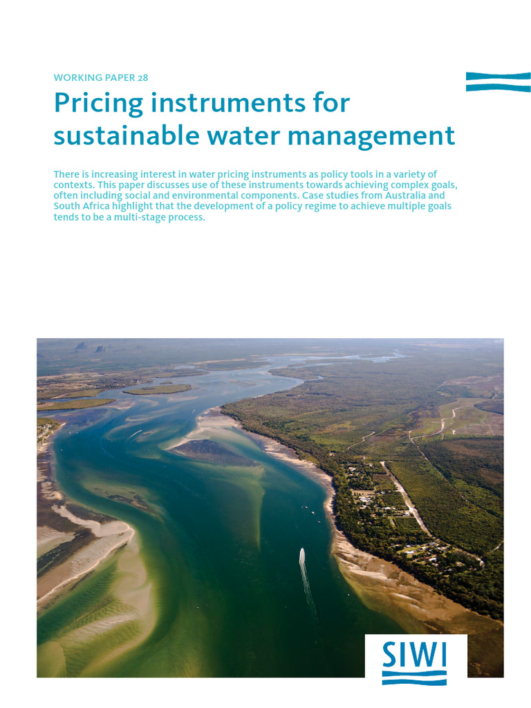 Pricing Instruments For Sustainable Water Management DIGITAL Final 1 ...