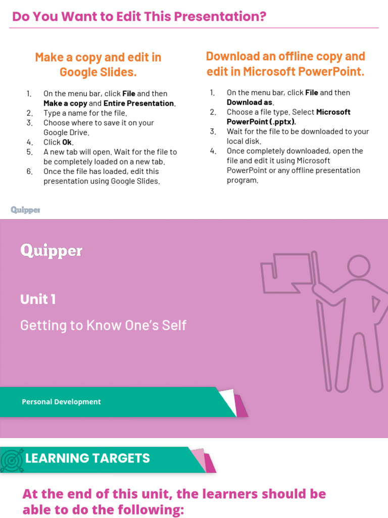 Discovering My Uniqueness PS | PDF | Psychology | Psychological Theories