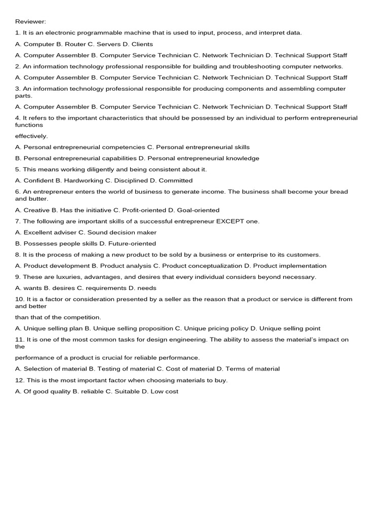 Q1 Reviewer | PDF | Computer Science | Computer Architecture