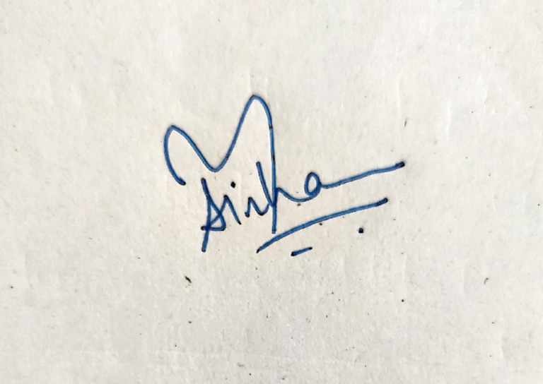 Mehul - Signature | PDF