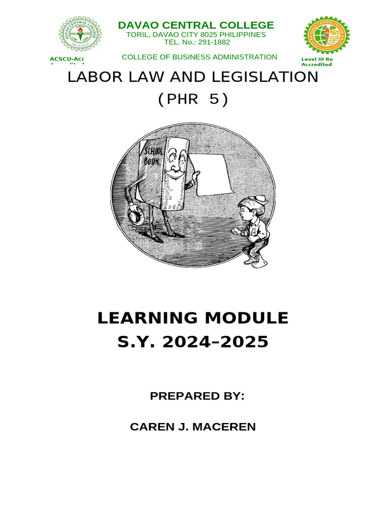 Phr-5-Discussion-1-4 6 | PDF | Employment | Labour Law