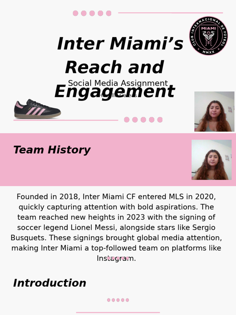 Inter Miami | PDF | Social Media | Popular Culture & Media Studies