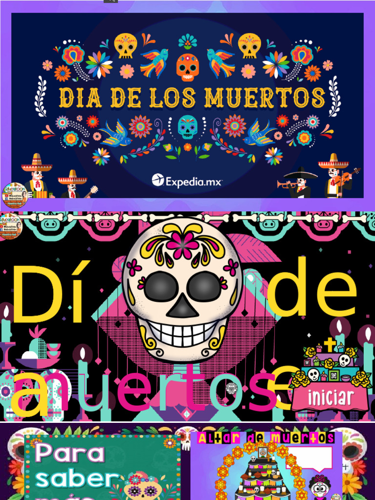 Interactivo Día de Muertos | PDF | Tradiciones