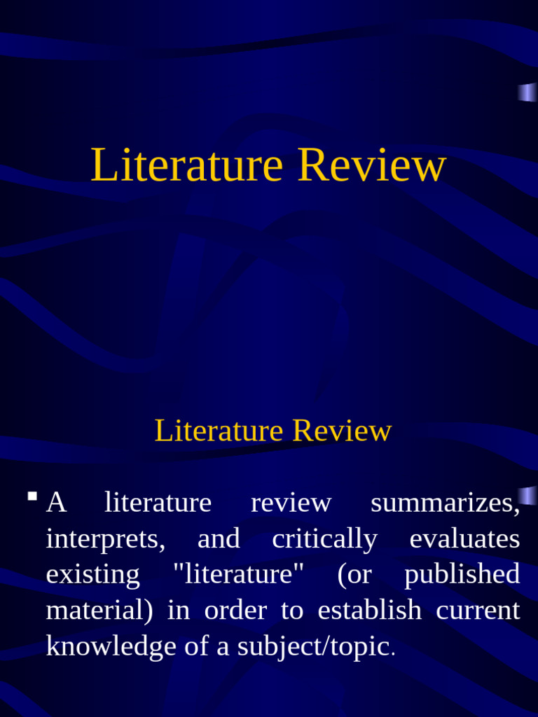 Essential Guide to Literature Reviews | PDF | Theory | Methodology