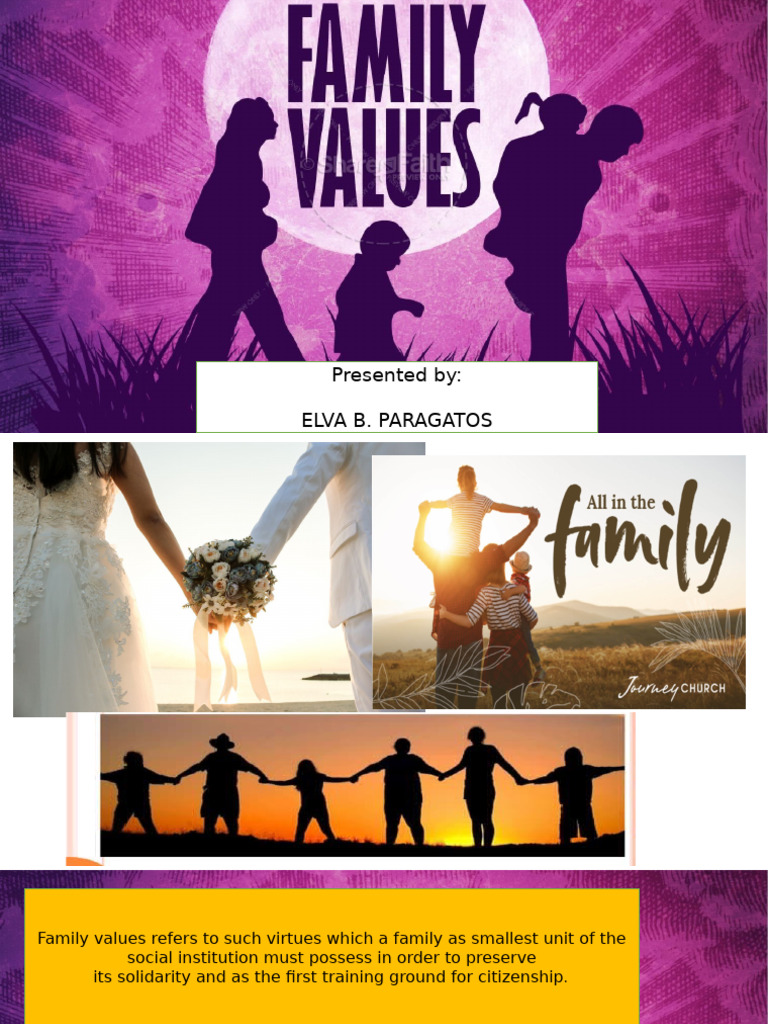 Family Values Elva B. Paragatos | PDF | Marriage | Annulment