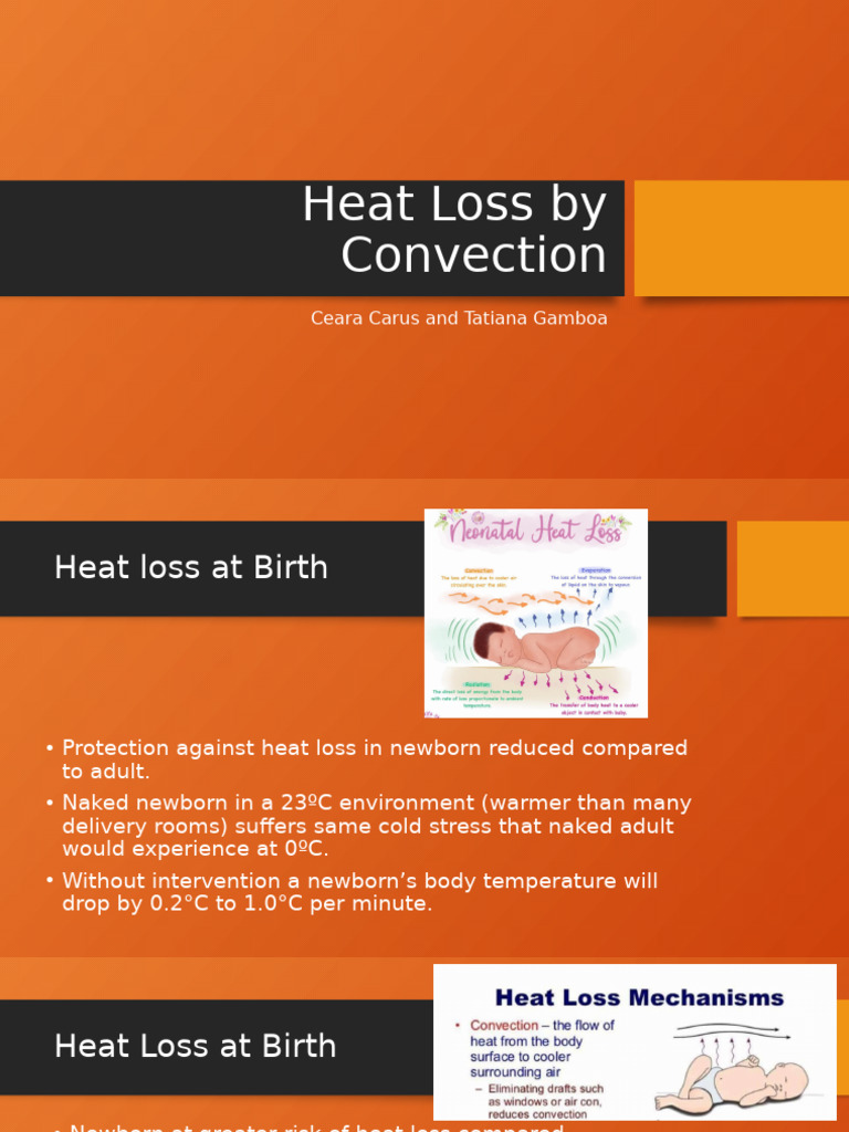 Newborn Heat Loss Prevention | PDF | Hypothermia | Heat Transfer