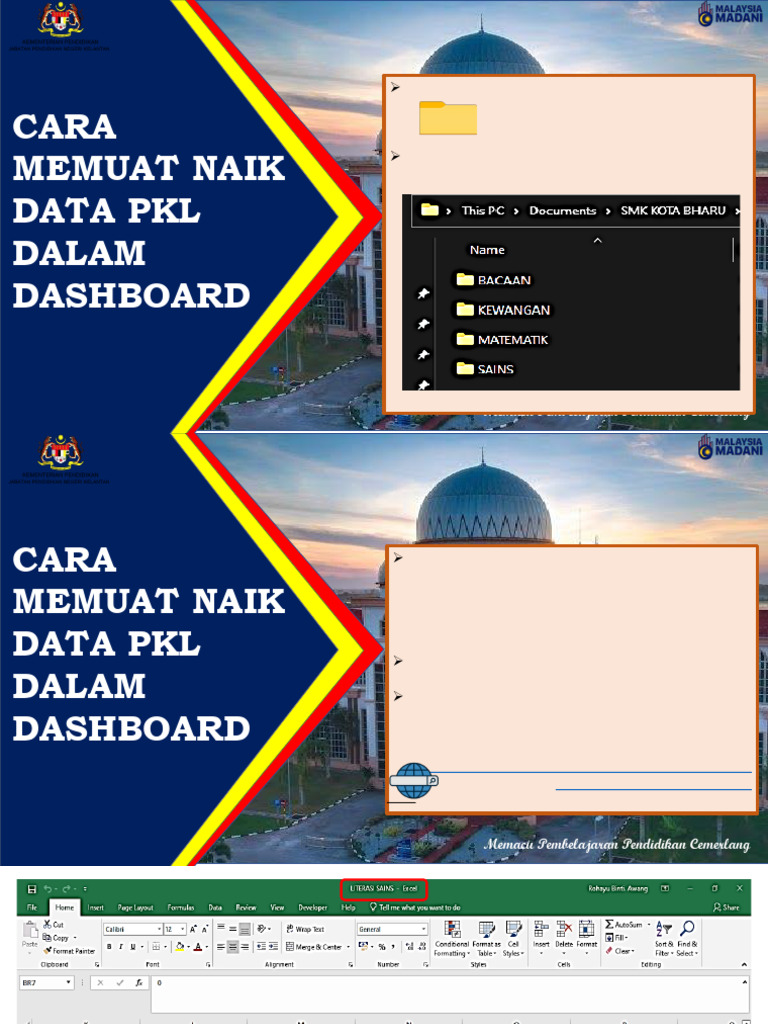 Tatacara Memuat Naik Data PKL Ke Dashboard JPN | PDF | Kesehatan Holistik