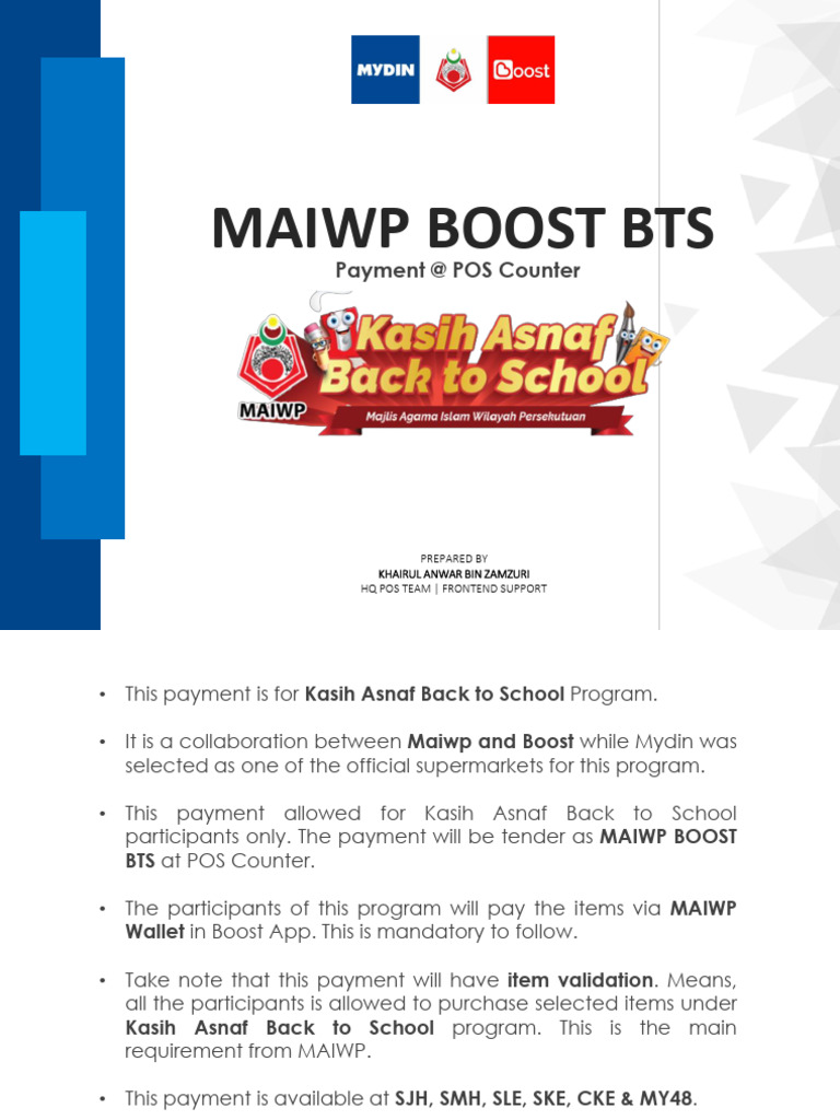 Maiwp Boost Bts 2024 | PDF | Point Of Sale | Payments