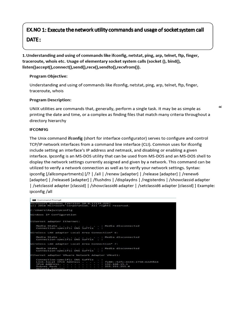 CN Lab EXP-1 | PDF | File Transfer Protocol | Computer Network CN Lab EXP-1 | PDF | File Transfer Protocol | Computer Network