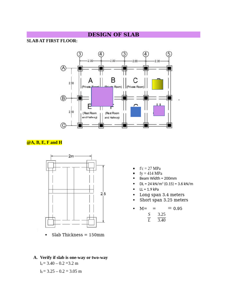 NYEEL-SLAB-DESIGN | PDF | Structural Engineering | Building Engineering