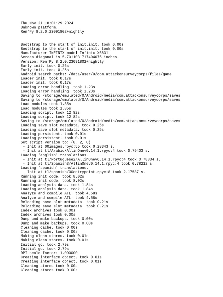 Log | PDF | Information Technology | Operating System Technology