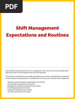 Shift Huddle Blank Template | PDF