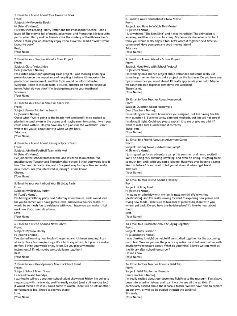 EMAIL ESSAY COLLECTION | PDF | Grandparent