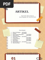 Contoh Artikel Singkat Menarik | PDF