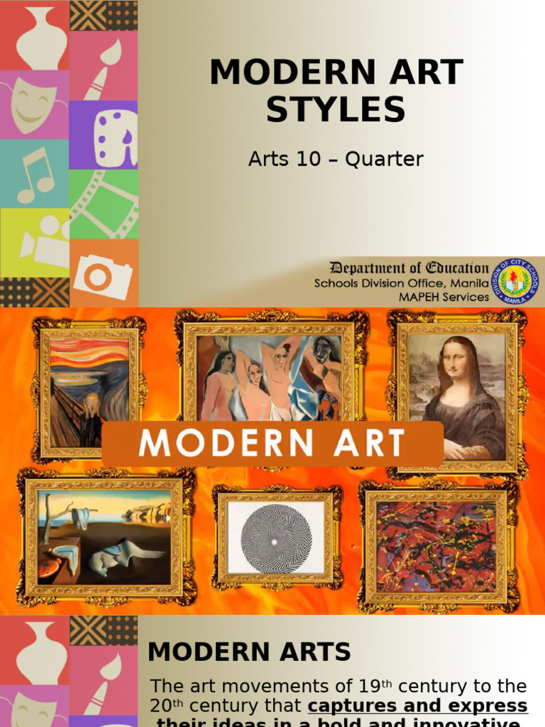 Arts Q1 - Modern Art | PDF | Impressionism | Abstract Art