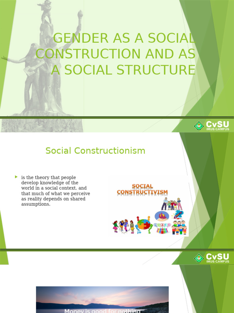 Understanding Gender as Social Construct | PDF | Gender | Gender Studies