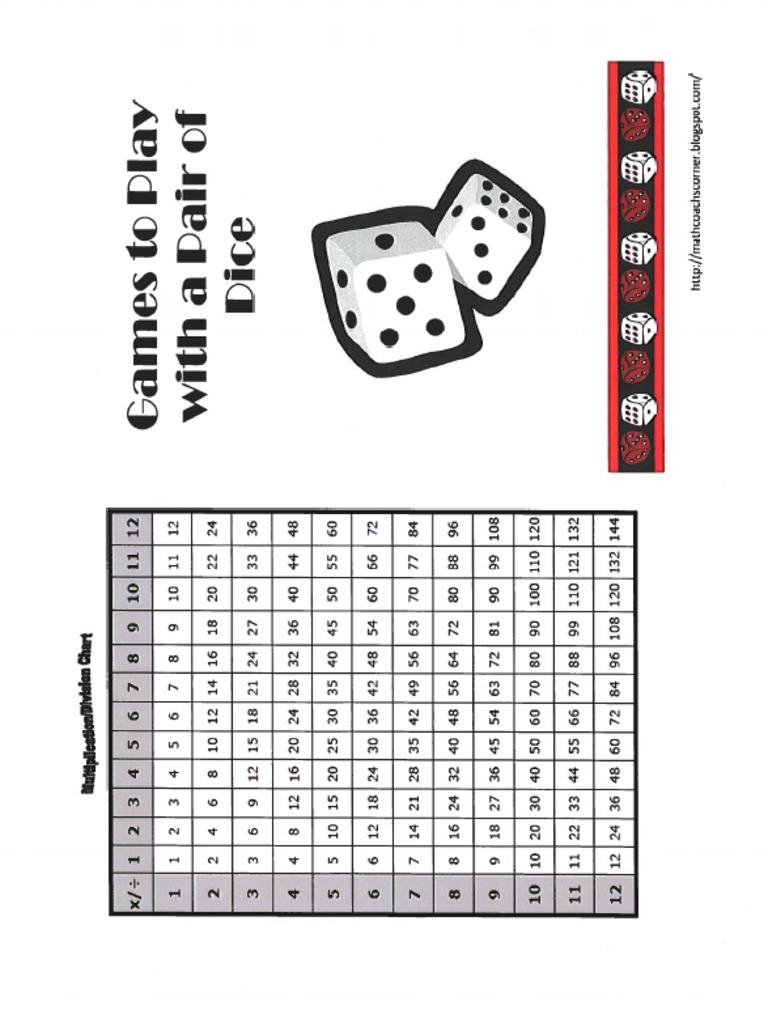 Dice and Card Games | PDF