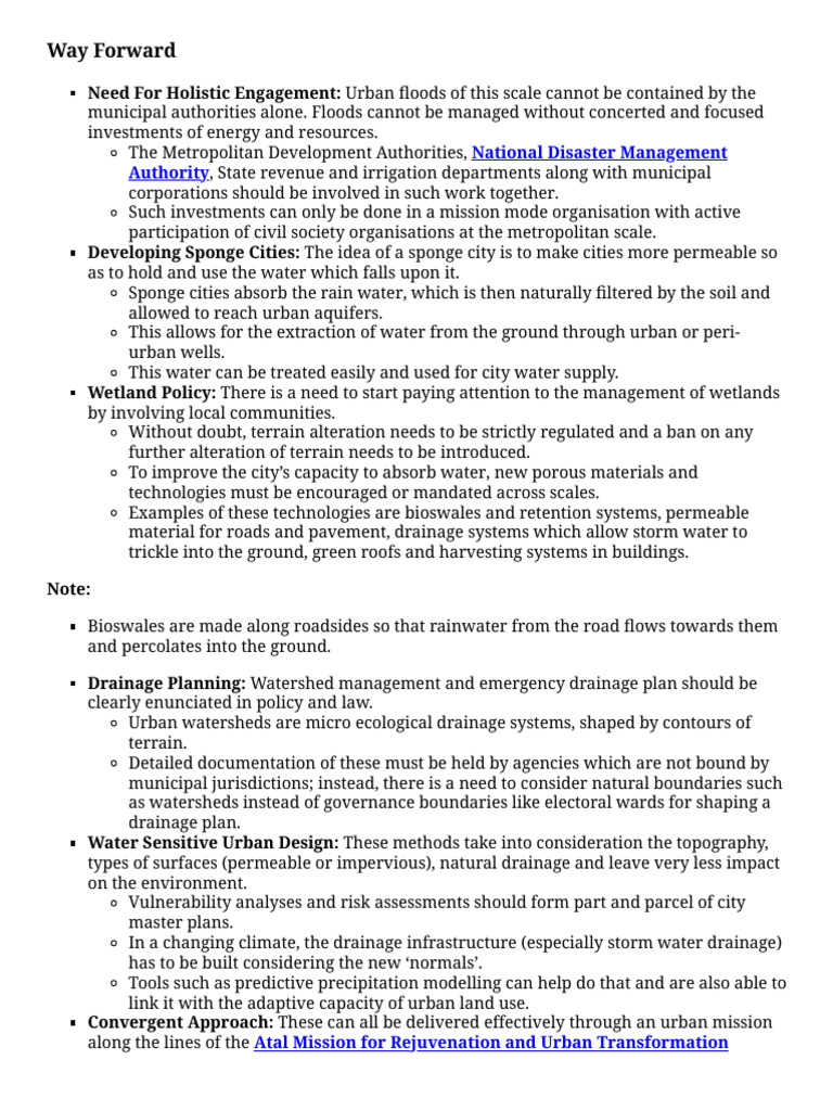 Daily-News-Editorials Urban-Flooding Print Manually | PDF | Flood ...